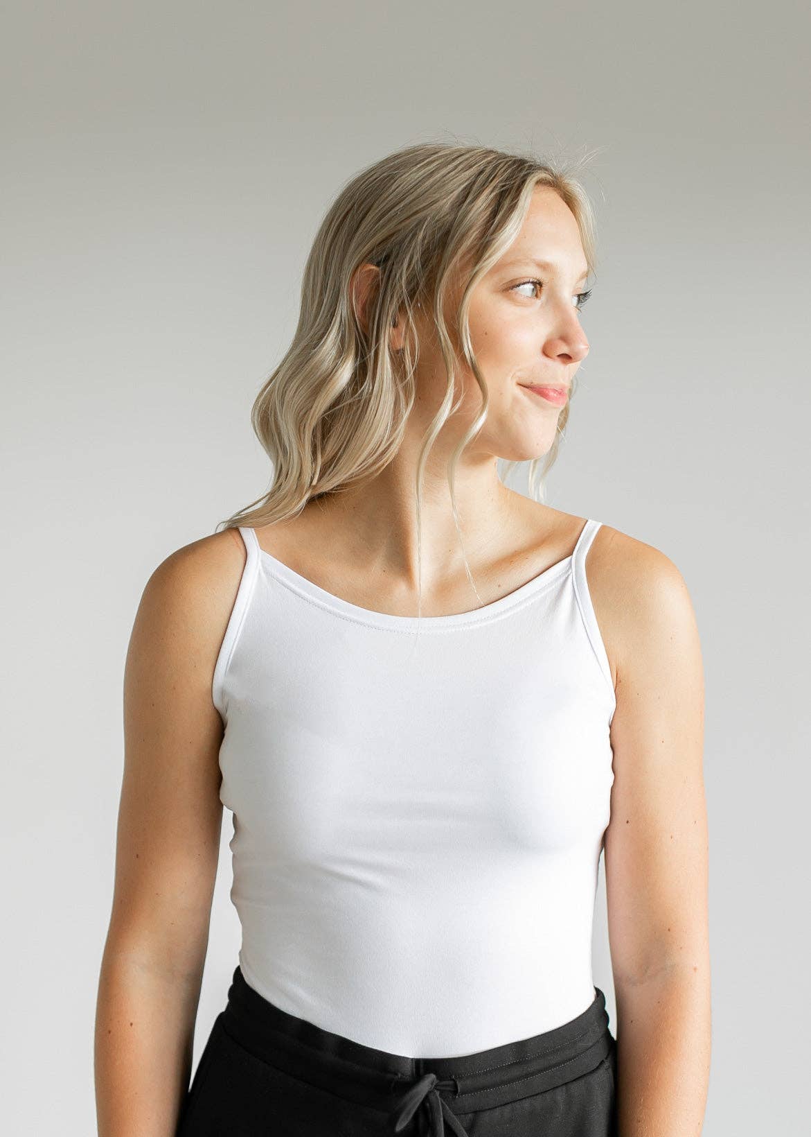 Adjustable Layering Cami: White / XL – Fringe Boutique Florida